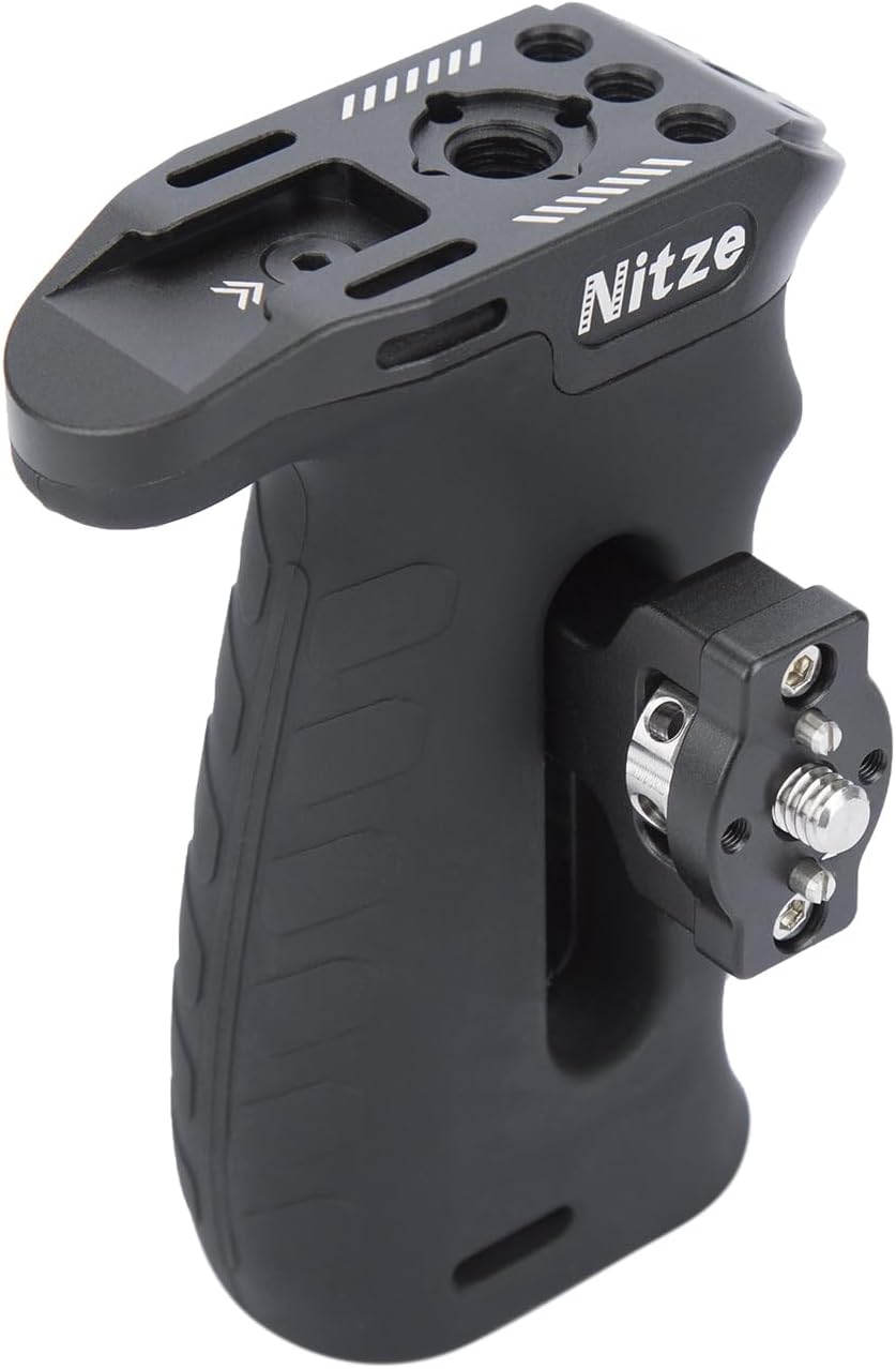 Amazon.com : Nitze Ergonomic Side Handle with 1/4” Screw and Detachable ...