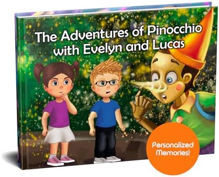 Amazon.com: Pinocchio Story Book For Toddlers and Siblings ...
