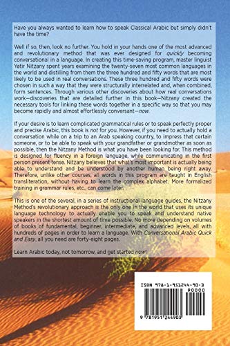 Snapklik.com : Conversational Arabic Quick And Easy: The Most ...