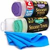 Amazon.com: Premium 2pk +1 Free Shammy Cloth for Car Drying - (26"x17 ...