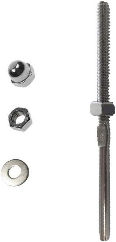 ArkHardware for 1/8" Cable Threaded Stud End Fitting Terminal Package ...