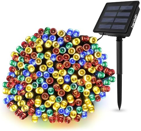 Homehop Solar Light Outdoor 200 LEDs Decorative String Waterproof Lamp ...