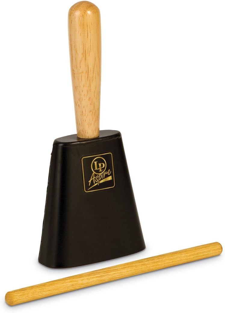Amazon.com: Professional Metal Cowbell with Wooden Handle Mallet ...