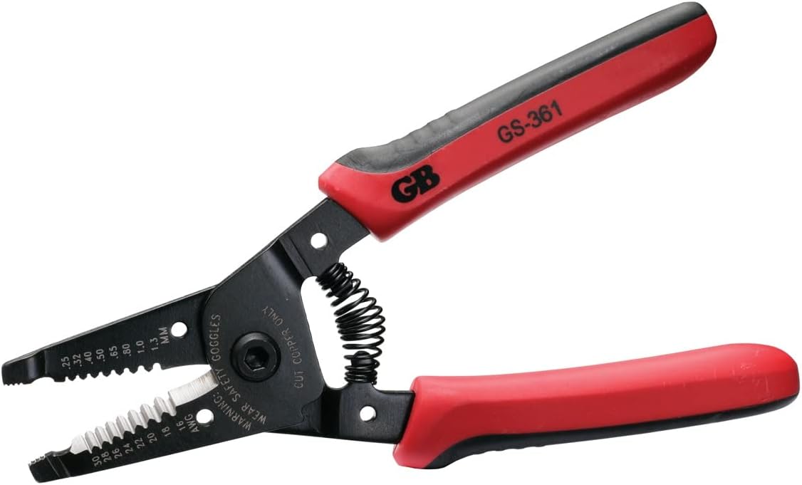 Wire Stripper and Cutter for 20-30 AWG Solid Wire and 22-32 AWG ...