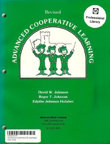 Advanced Cooperative Learning [12/1/1998] David W. Johnson: David W ...