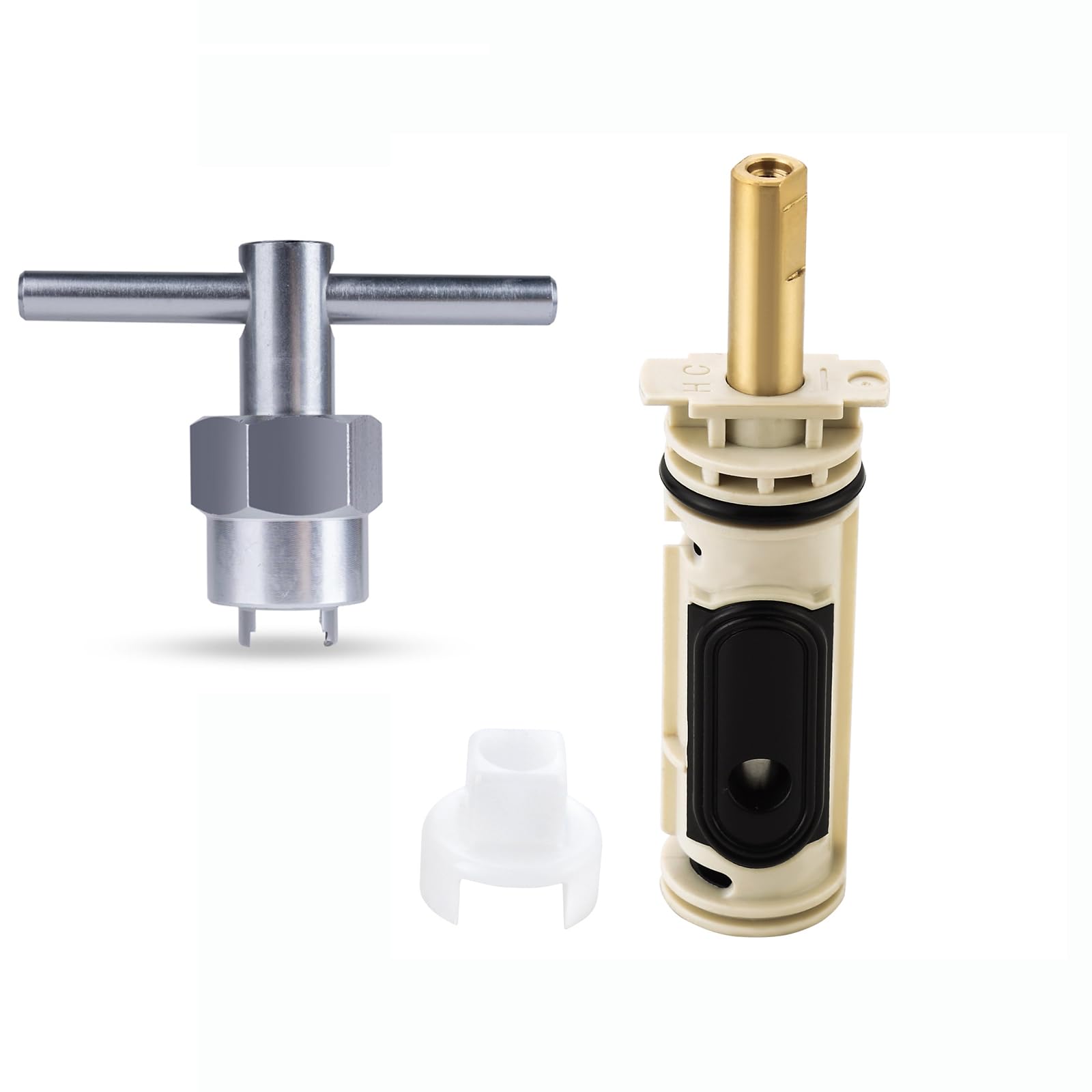 Faucet Cartridge Replacement Compatible with Moen 1222, Replacement ...