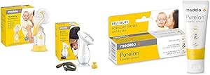Medela Manual Breast Pump and Silicone Breastmilk Collector - Perfect ...