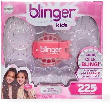 Amazon.com: blinger Kids Glam Collection Starter Kit | Kids Hair ...