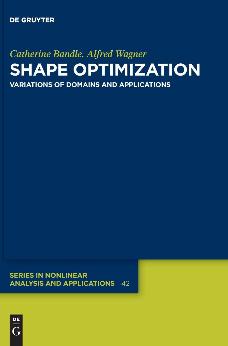 Amazon.com: Shape Optimization: Variations of Domains and Applications (De Gruyter Series in ...