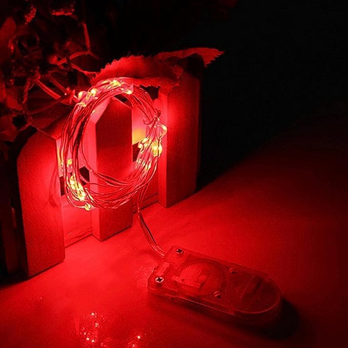 Buy Battery Jingle Bell Decor String Lights Wedding Party Decor 10-LED ...