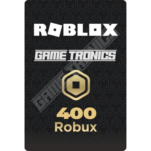 Roblox: 400 Robux Credit Gift Code : Amazon.in: Video Games