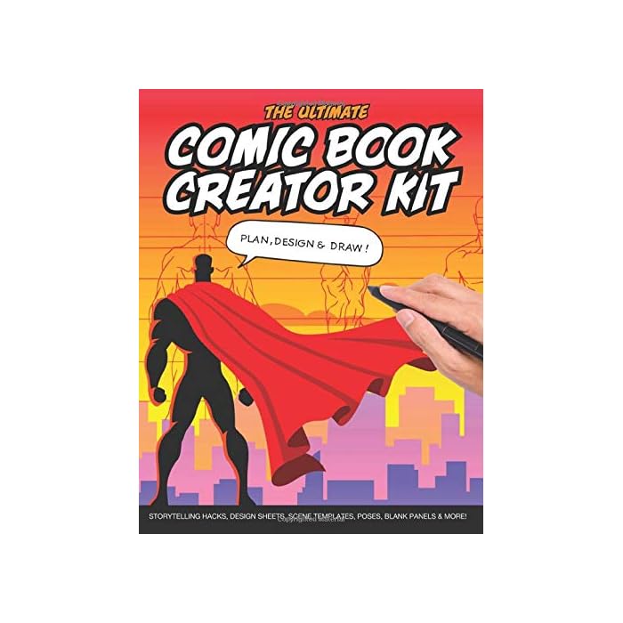 Buy The ultimate comic book creator kit: write, draw, make and create ...