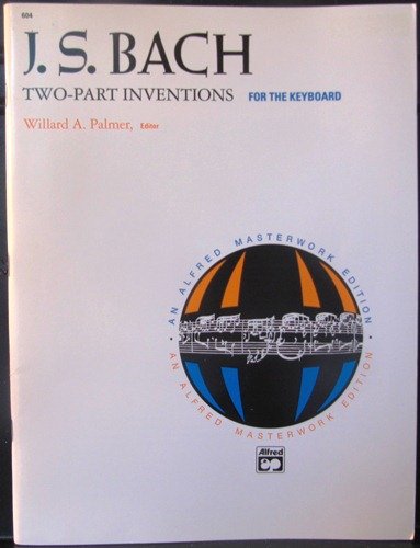 J.S. Bach Two Part Inventions for the Keyboard Alfred Masterwork ...