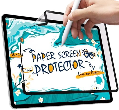 Amazon.com: Mamol Paper Screen Protector for iPad Pro 12.9（2022 2021 ...