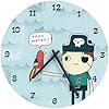Amazon.com: Mudpuppy Pirate! Wall Clock : Lowery, Mike: Home & Kitchen