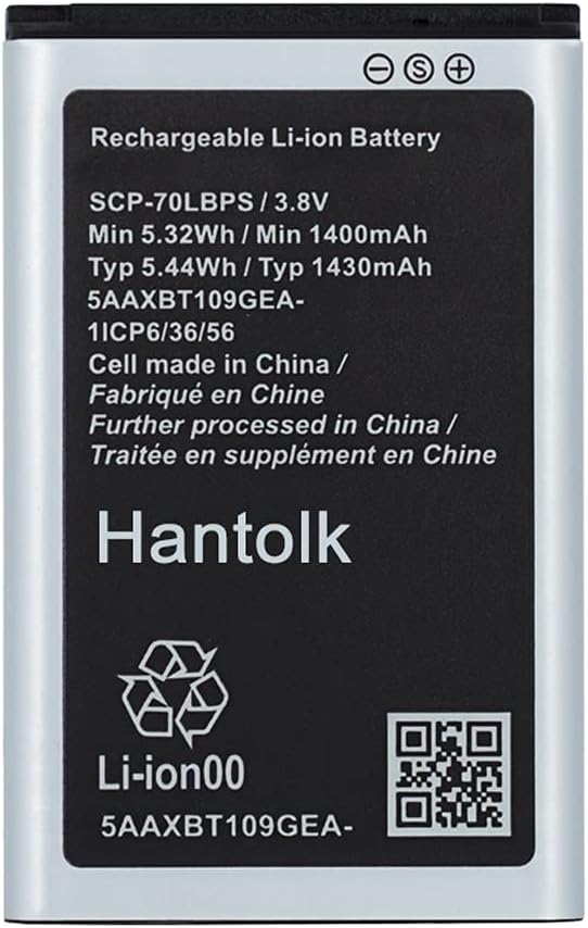 Amazon.com: Xeceor (Upgraded) Battery for SCP-70LBPS,1400mAh ...