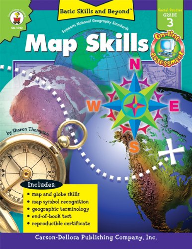 Map Skills Grade 3: 9780887249617: Amazon.com: Books