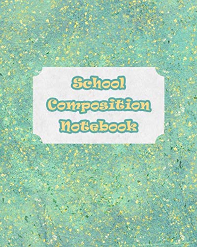 Amazon.com: School Composition Notebook: 9781074018054: Printables ...