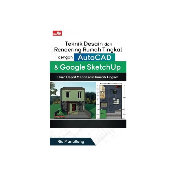 Buy Teknik Desain dan Rendering Rumah Tingkat dengan AutoCAD & Google ...