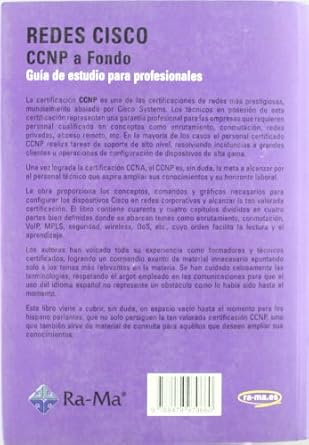 Redes CISCO. CCNP a fondo. Guía de estudio para profesionales ...