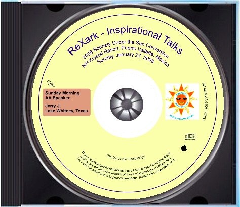 Jerry J., Whitney, Texas, Sobriety Under the Sun 2008 (ReXark ...