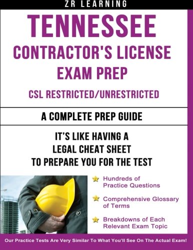 Tennessee Contractor’s License Exam Prep: Learning LLC, ZR ...