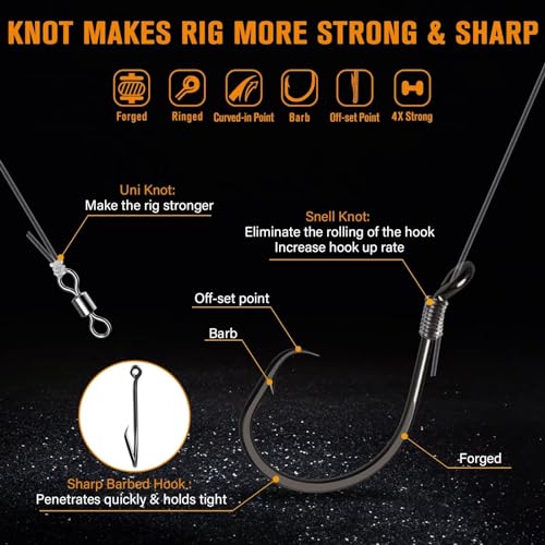 Snapklik.com : Catfish Rigs Catfish Float Rigs 6PCS Catfishing Tackle ...