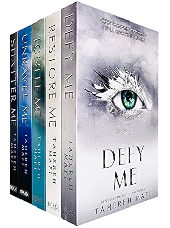 Shatter Me Series Collection 4 Books Set By Tahereh Mafi (Shatter, Restore, Ignite, Unravel ...
