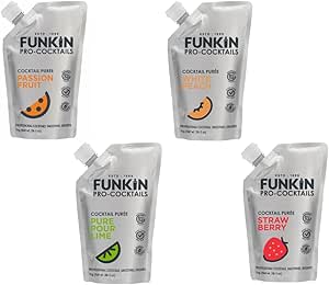 Funkin Pro White Peach, Strawberry, Lime & Passionfruit Purées ...