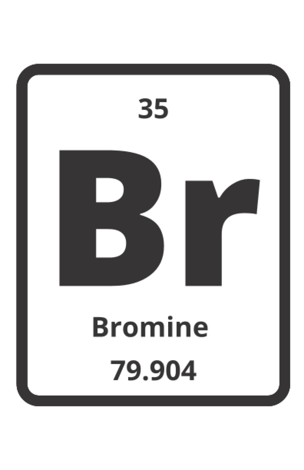 Periodic Table of Elements Symbols - 35 Bromine: A series of designs ...
