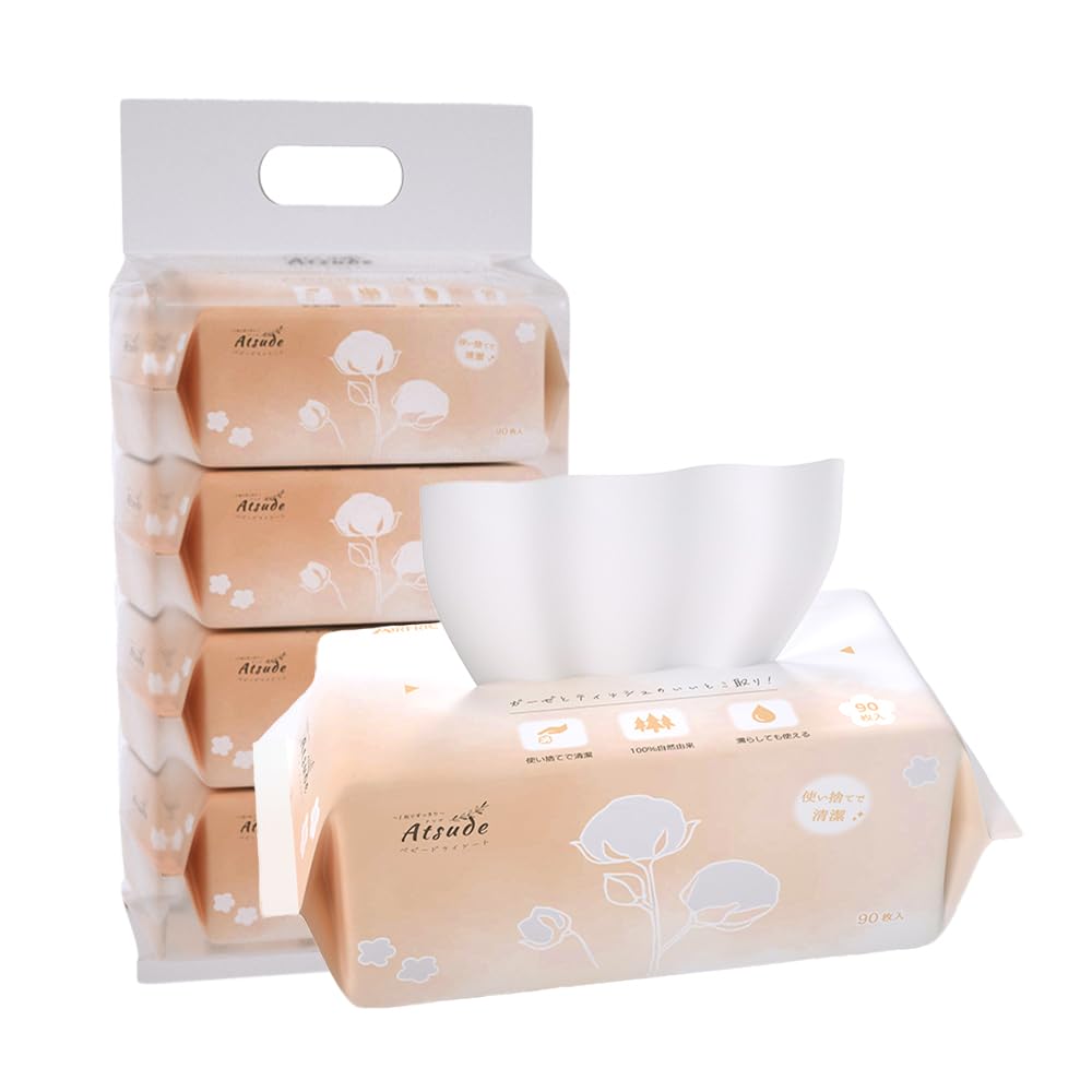 Amazon.co.jp: 【期間限定5％OFF！】AIRFRIC ベビードライシート 厚手 ガーゼ コットン フェイルタオル 使い捨て ...