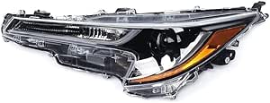Amazon.com: pijopang Fit for 2020 2021Toyota Corolla L/LE LED Front ...