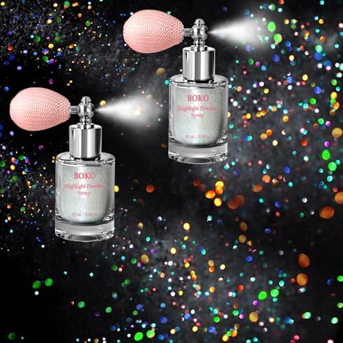Amazon.com : Pink Hair Glitter, Spray Glitter for Hair and Body, Body ...