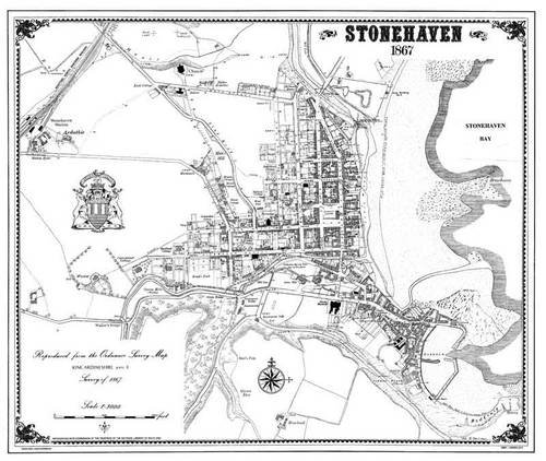 Stonehaven 1867 Map: No. 20 (Heritage Cartography Victorian Town Map ...