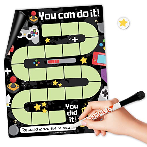 Video Games Reward Chart for Kids Behavior Chart for Home - - Want It All