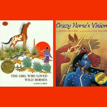 Amazon.com: The Girl Who Loved Wild Horses / Crazy Horse's Vision ...