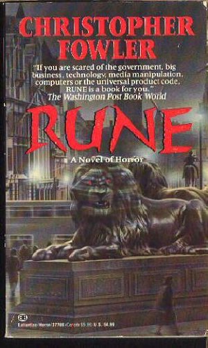 Rune: Fowler, Christopher: 9780345377685: Amazon.com: Books