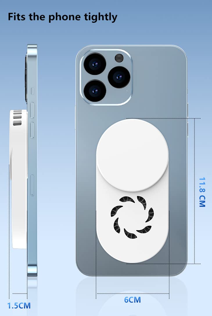 Snapklik.com : LONGFITE Phone Cooler Magnetic Ultra Thin Radiator