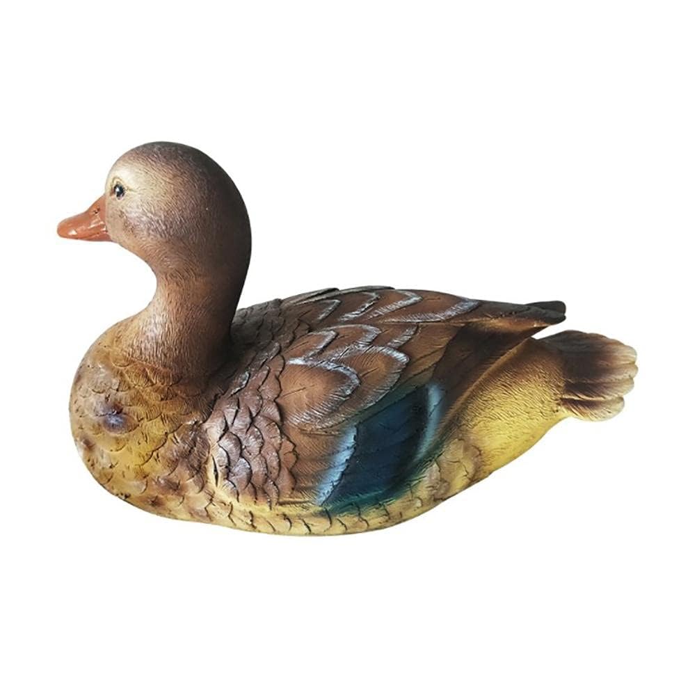 Amazon.com: RQPQBO Resin Floating Ducks Statue Garden Decor Realistic ...