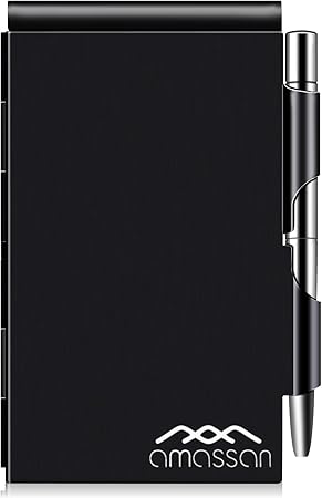 Amazon.com : Metal Small Notebook, Mini Notepad, Small Pocket Notepad ...