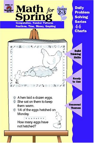 Math for Spring: Grades 2-3 (Daily Problem Solving): Jo Ellen Moore, Jo ...