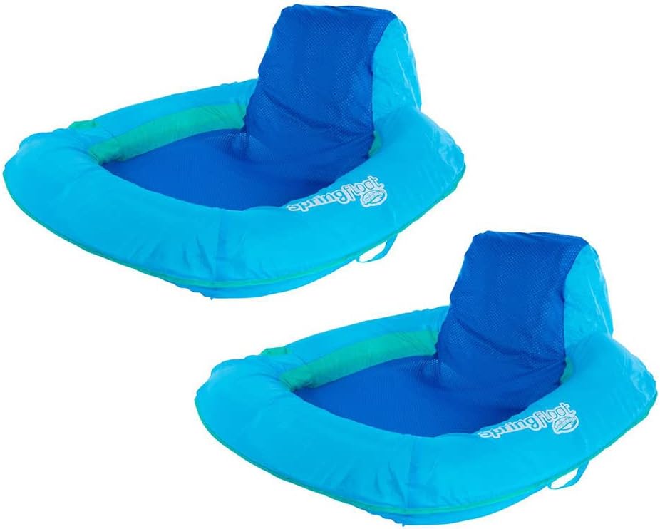 Amazon.com: SwimWays Spring Pool Float SunSeat - 2 Pack : Toys & Games