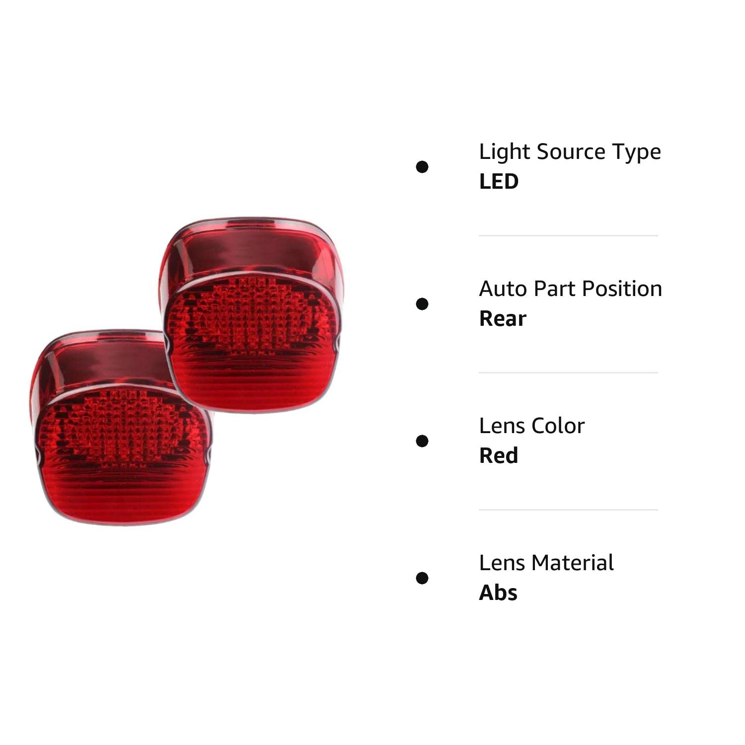 Snapklik.com : Flashing Strobe LED Tail Brake Light Kit For Harley ...