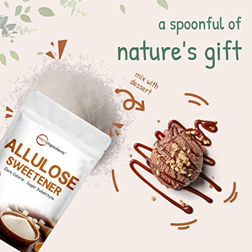 Allulose Sweetener, 3 Pounds (48 Ounces), Zero Calorie, Plant Based ...