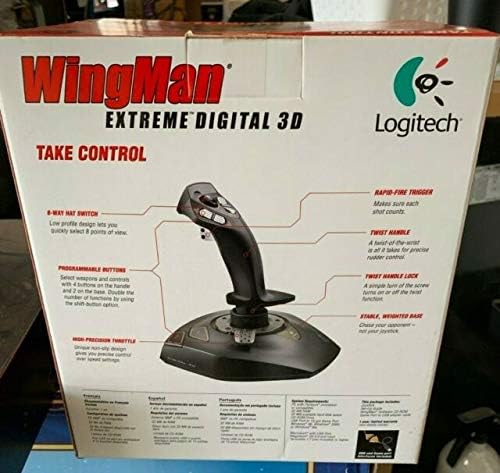 Wingman Extreme Digital 3D J-ZA10 Flight Joystick : Amazon.co.uk: PC ...