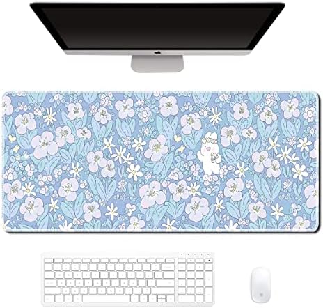 Cityhermit Cute Computer Desk Mat for Keyboard Large Mouse Pad Kawaii ...