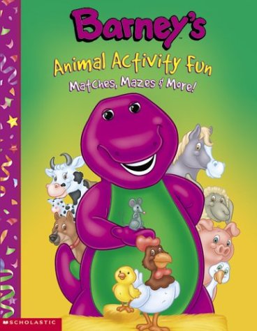 Barney's Animal Activity Fun: Matches, Mazes, & More!: Amaral, Gayla ...