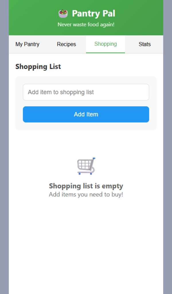 Pantry Pal - Food Waste Tracker - App on Amazon Appstore