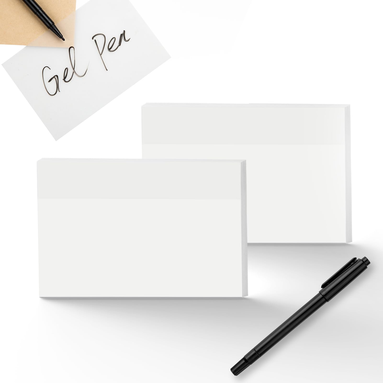 Amazon.com : Transparent Sticky Notes 4X6 Inch Post Clear Sticky It ...