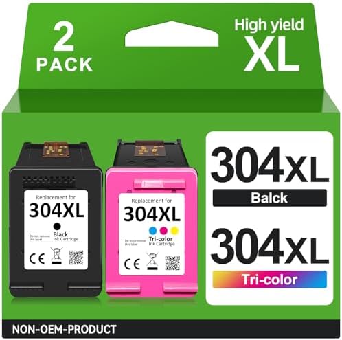 304XL Cartouches d'encre Compatible avec Cartouche HP 304 XL Compatible ...